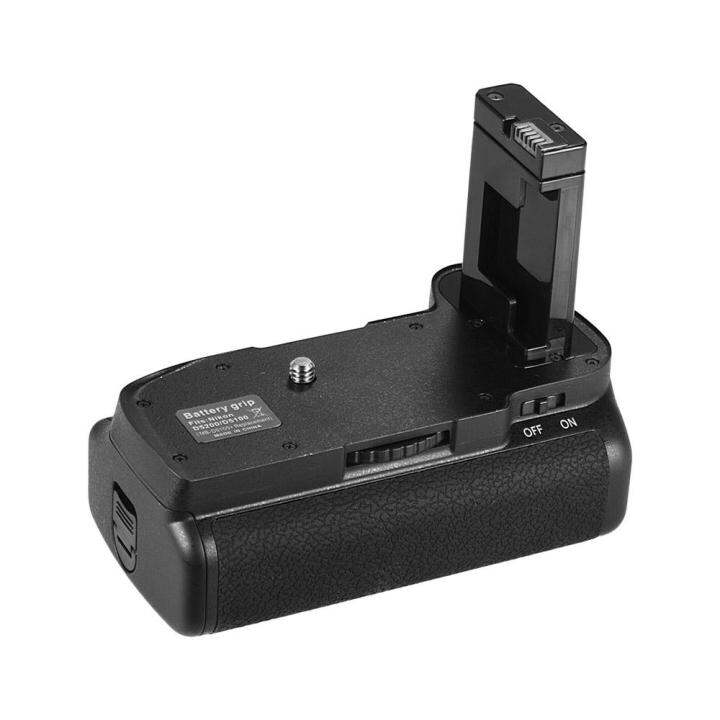 Vertical Battery Grip Holder for Nikon D5100 D5200 DSLR Camera EN-EL 14 Battery Powered with IR ...