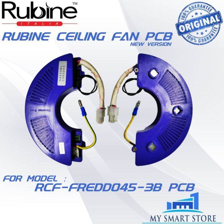 {LAZ}RUBINE RCF-FREDDO45-3B CEILING FAN PCB BOARD RECEIVER {100 ...