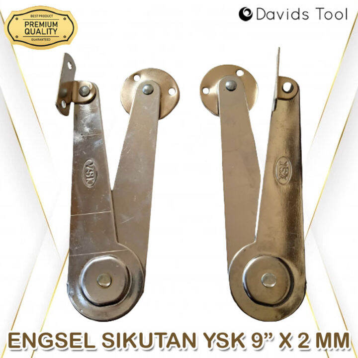 Penahan Jendela Engsel Wayang Siku Tebal Ysk 9 Inch | Lazada Indonesia