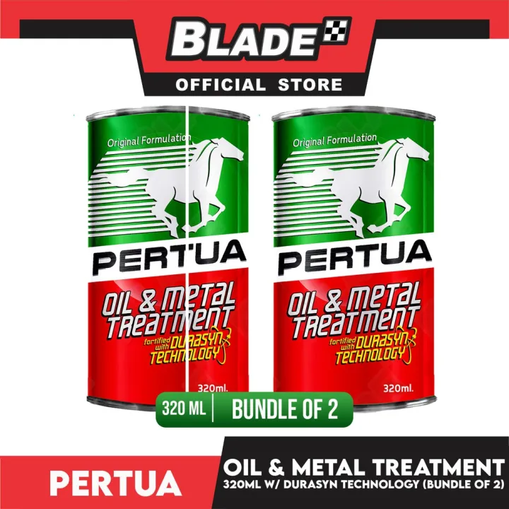 2pcs Pertua Oil and Metal Treatment 320ml Fortified with Durasyn ...