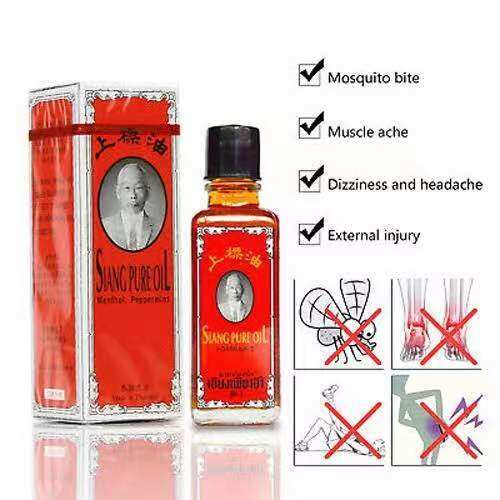 Siang Pure Oil Haplas Liniment for Pain Relief Formula 1 100% Original ...
