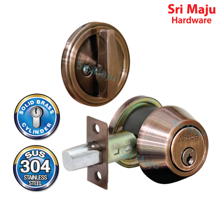 MAJU Armor ADL-101 AC Stainless Steel SUS 304 Thumbturn & Key Single ...