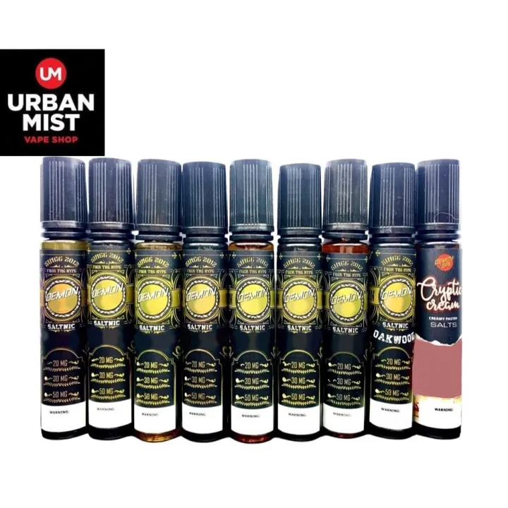 【Local delivery】 DEMON VAPE Salt Nic 30ML | Lazada PH