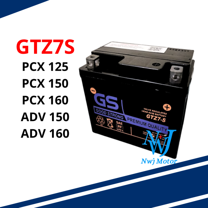 Aki Kering Motor Honda PCX 150 PCX 160 ADV 150 ADV 160 GTZ7S GTZ6V YTZ6V GS Good Strong MF ...