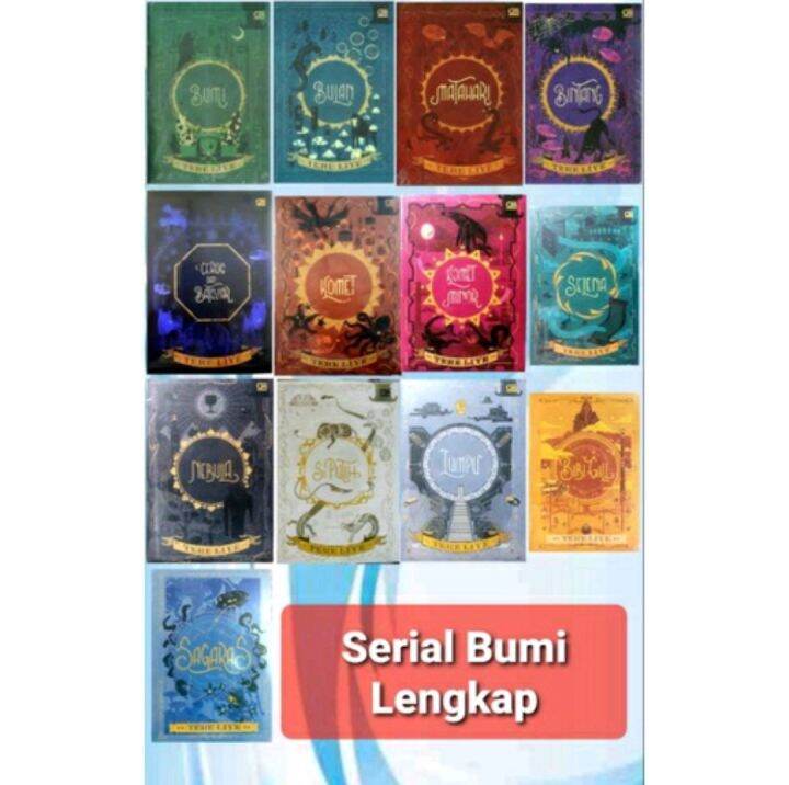 Bebas Pilih Buku Novel Paket Series Serial Bumi Bulan Matahari Bintang ...