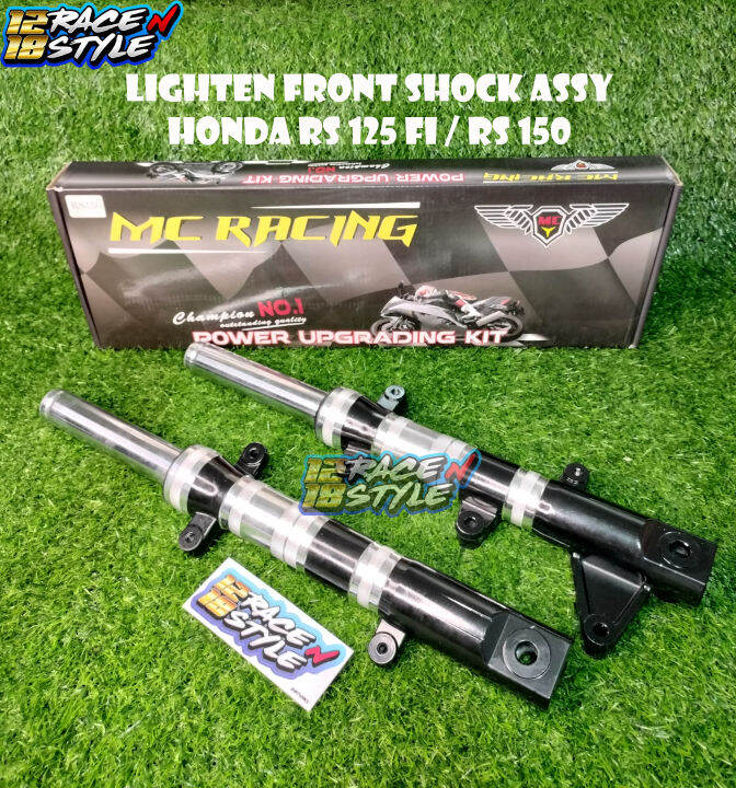 HONDA RS 150 FI / RS 125 FI LIGHTEN FRONT SHOCK ASSEMBLY HEAVY DUTY MADE IN THAILAND | Lazada PH