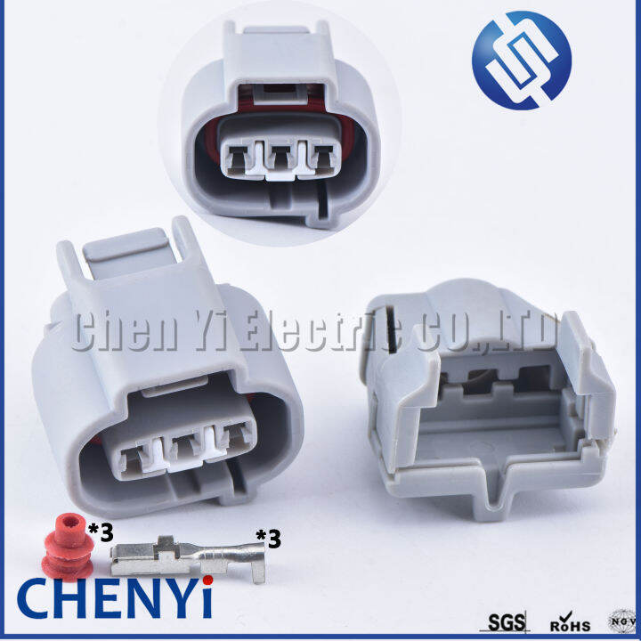 1 set 3 Pin （female）2.2mm Automotive Speed Sensor Plug Waterproof Cable ...