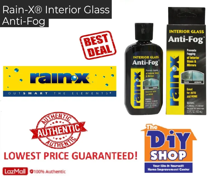 Rain-X Interior Glass Anti-Fog anti fog 3.5 oz rainx rain x rain-x ...