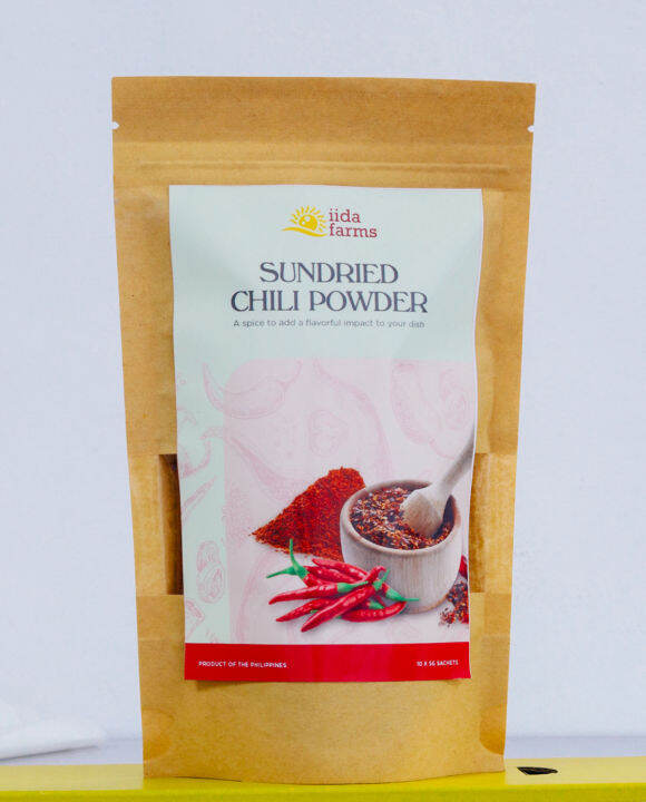 IIDA FARMS Sundried Chili Powder 5g x 10 | Lazada PH