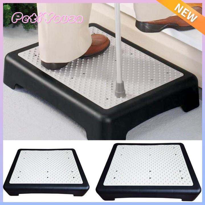 Portable Platform Step Bathroom Riser for Shower Half Step Door Walking ...