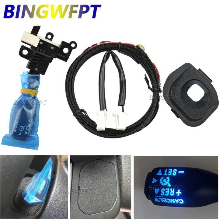 สวิตช์ควบคุมความเร็วแสงพื้นหลังสีฟ้า45186-0K120-C0สำหรับ Toyota Hilux ...