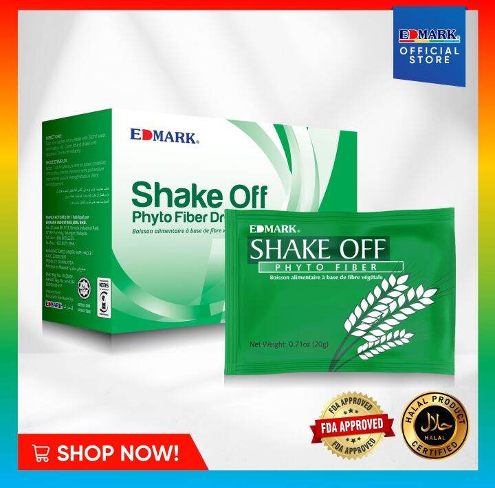 Edmark Shake Off Phyto Fiber Pandan Flavor 1 box | Lazada PH