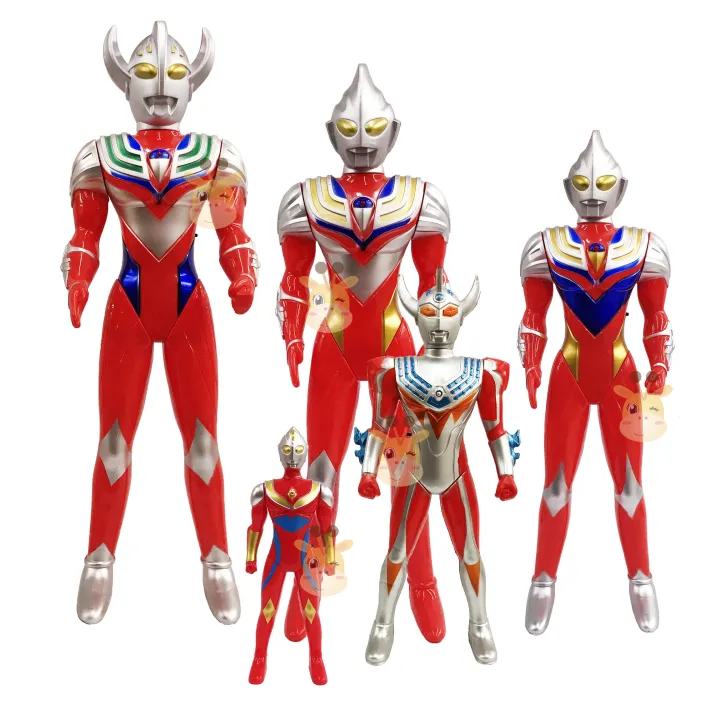 Ultraman Fighter Hero Toys with Light and Sound / Battery Operated ...