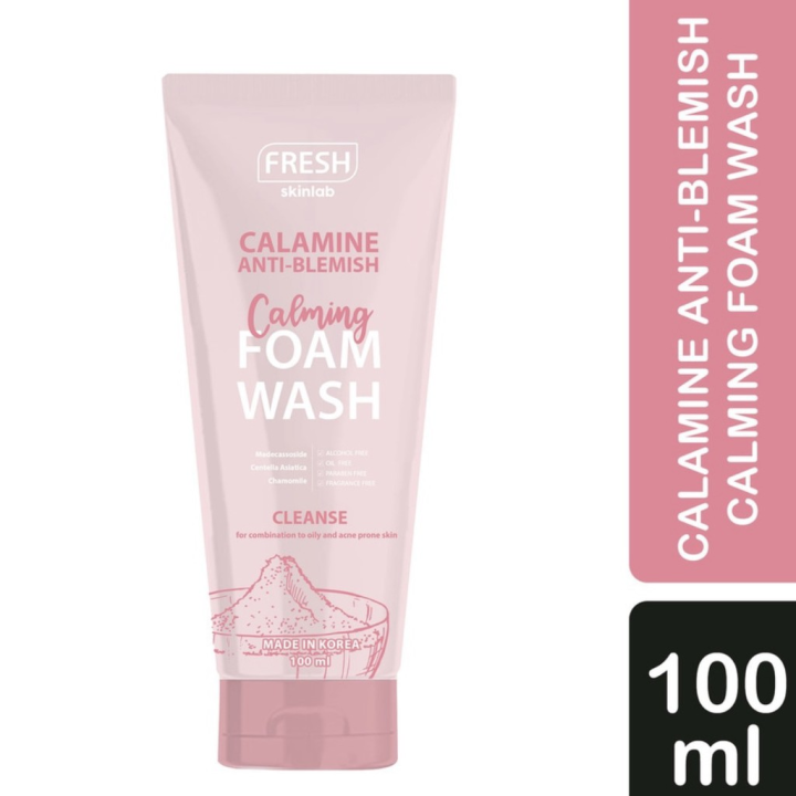 FRESH BEAUTY PH CALAMINE ANTI BLEMISH CALMING FOAM WASH 100ML | Lazada PH