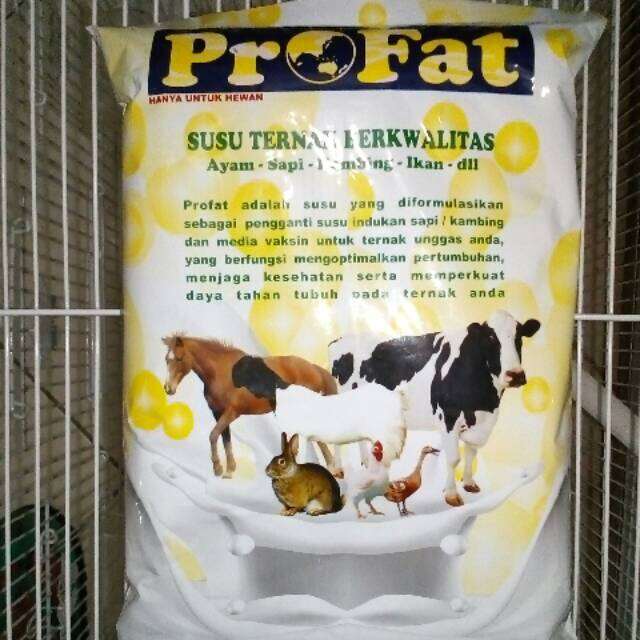 Profat Susu Ternak Pengganti Induk Milk Replacer Kambing Sapi Ayam Ikan ...