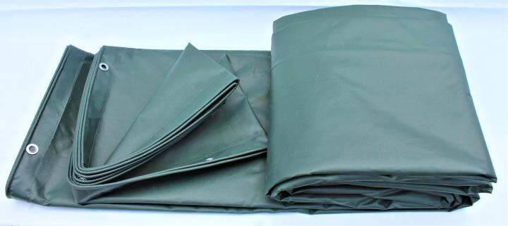 [PRE-ORDER] Green 12ft x 20ft PVC Tarpaulin Vinylon Ready Made Heavy ...