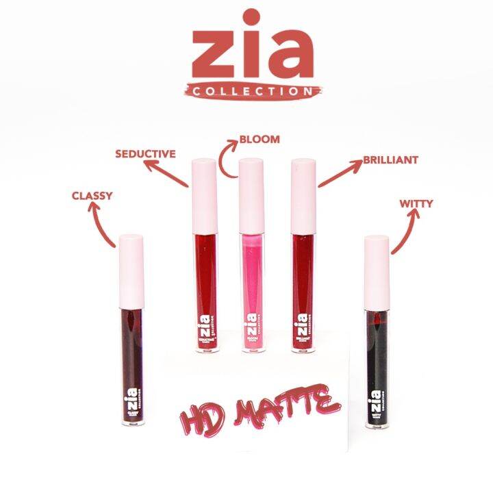 Zia Collection - Matte Tint | 3ml | Lazada PH