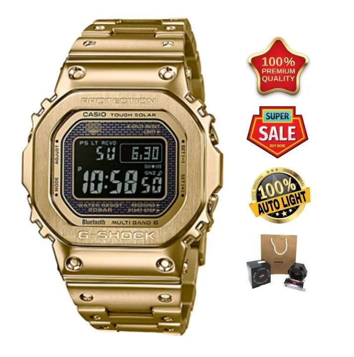 ORIGINAL G SHOCK GMW-B5000 GB-9 / GMW B5000 / GMWB5000 AUTOLIGHT Full ...