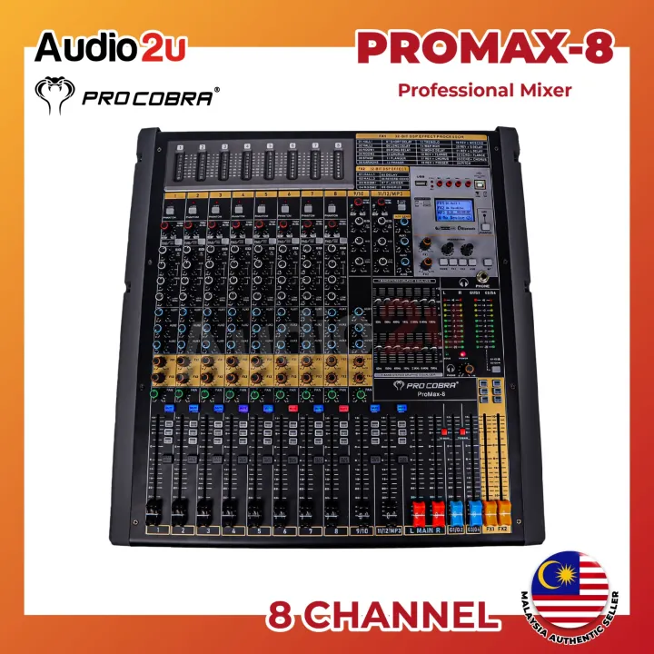 Pro Cobra Professional ProMax Series ProMax-8 ProMax-16 Mixer | Lazada