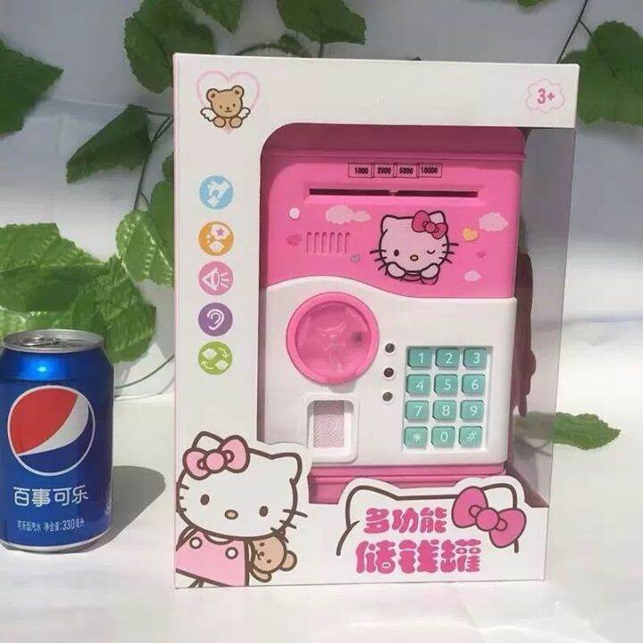 Kids smart savings mini ATM machine with fingerprint | Lazada PH