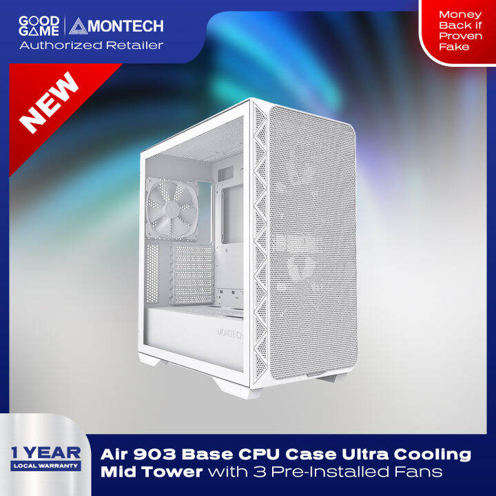 Montech Air 903 Base CPU Case / Computer Case Ultra Cooling Mid Tower ...