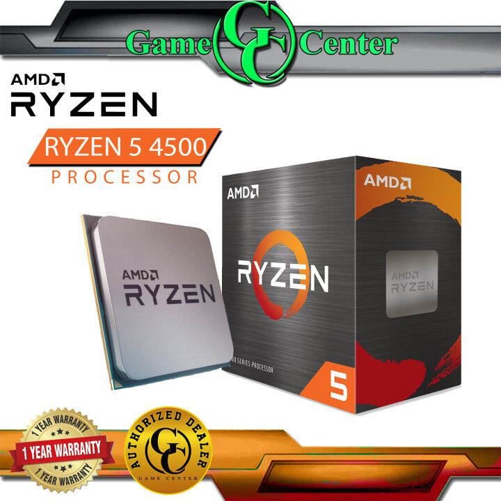 AMD Ryzen 5 4500 Desktop Processor 6 CPU core 12 Threads Base Clock 3 ...
