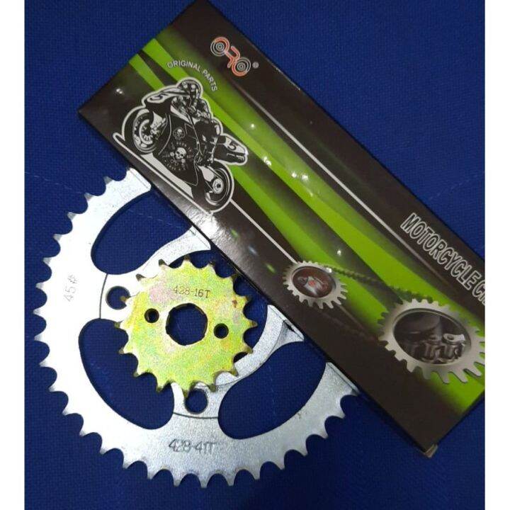 Nimota Ranger X / Ranger Max - 428H Chain + Sprocket Gear Set (Depan ...
