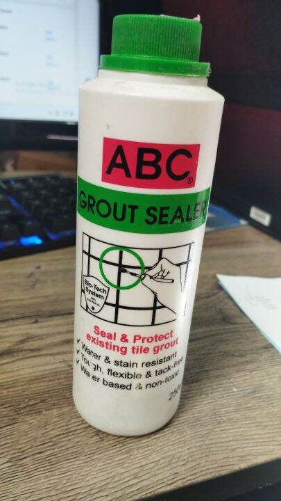 ABC Tile Grout Sealer 250ml With Free Brush | Lazada PH