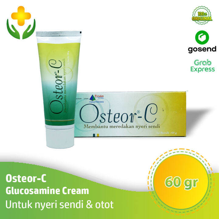 Osteor-C Cream 60 gr Krim Pereda Nyeri Glucosamine Osteor C | Lazada ...