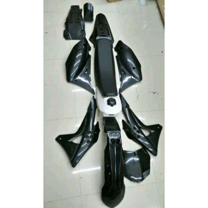BODY BODI SET GORDON pnp KLX 150 - DTRACKER BLACK SERIES TANGKY ...