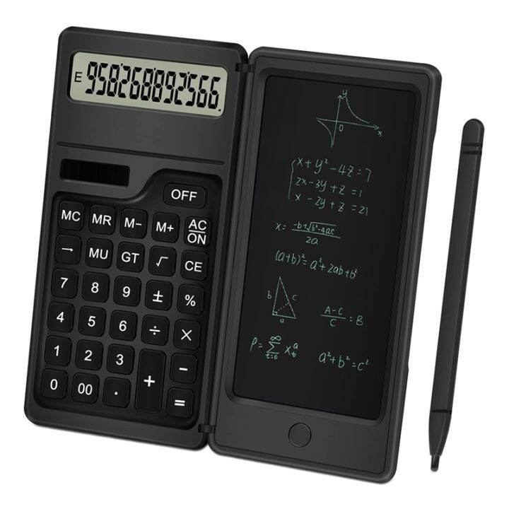 12 Digits LCD Display Solar Desktop Calculator Portable Calculator for ...