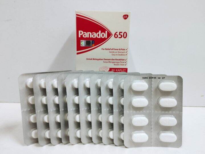 Panadol 650mg 10x8's Exp: 02/27 | Lazada