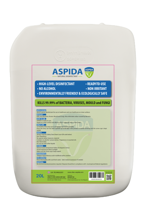 ASPIDA Natural Disinfectant 20L Jerry Can | Lazada PH