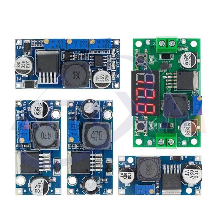 【HOT】 LM2596 LM2596S ADJ Power Supply Module DC-DC Step-down Power Supply Regulator Module 3A ...