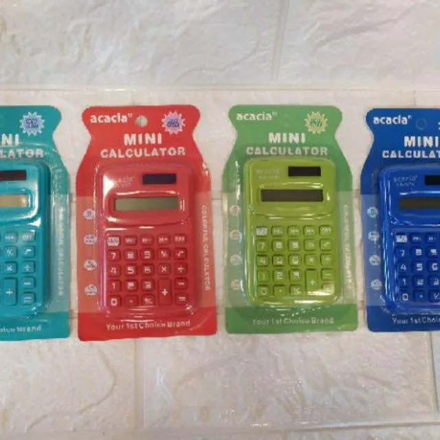 MINI/POCKET CALCULATOR (8Digits) | Lazada PH