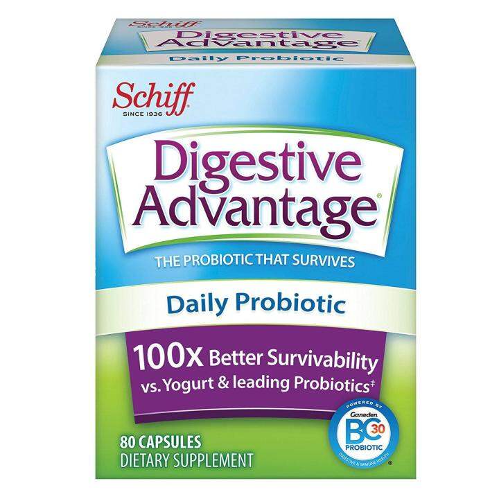 Digestive Advantage Daily Probiotic - Survives Better than 50 Billion ...