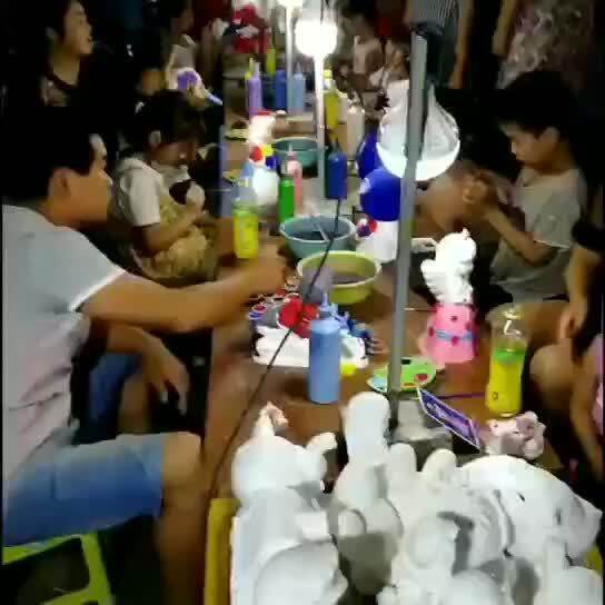 Plaster Doll Mold Network Red Gypsum Mold New Style Coloring White Body ...