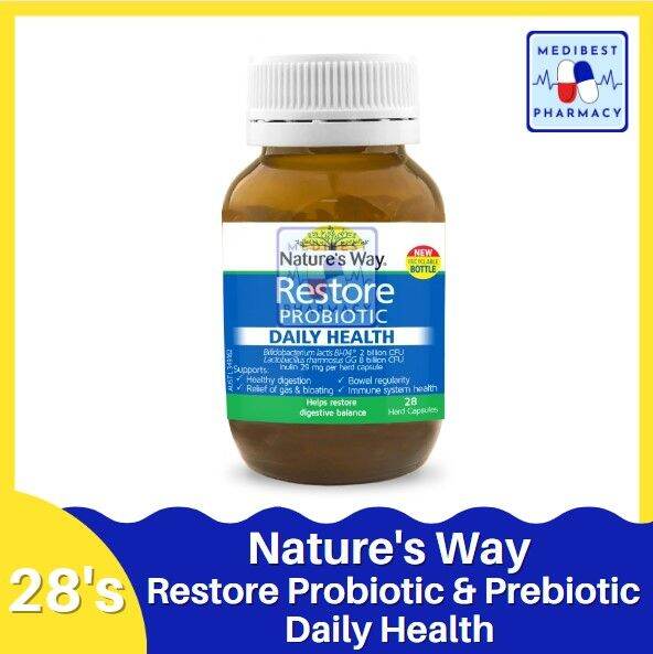 Nature’s Way Restore Probiotic Daily Health -28's | Lazada