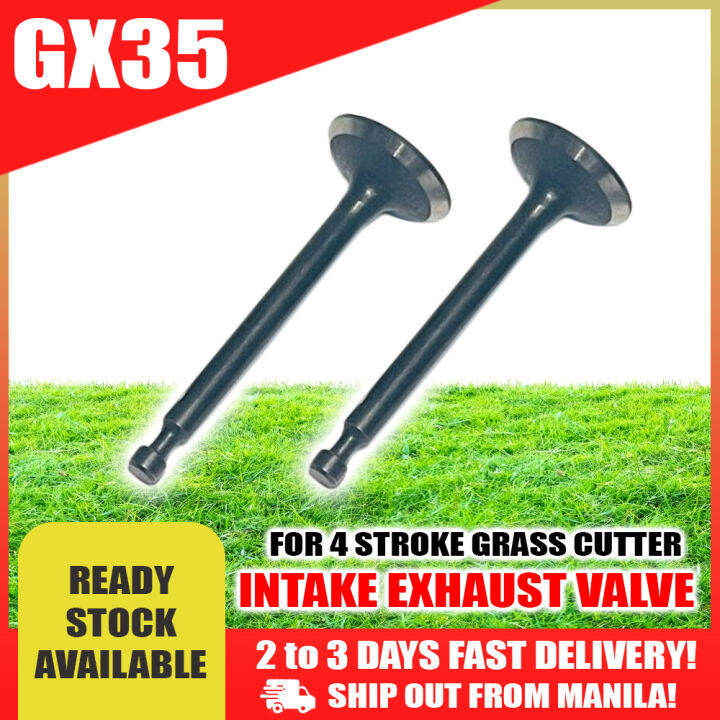 Honda GX35 4 Stroke Grass Cutter Engine Valve Set Intake/Exhaust Valve ...