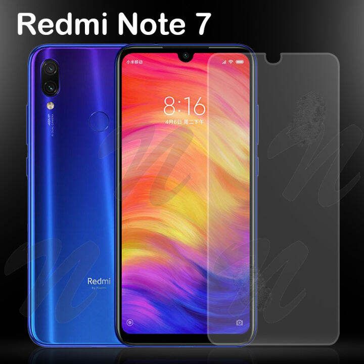 ฟิล์มกระจก นิรภัย เต็มจอ กาวเต็มแผ่น เรดมี่ โน้ต7 Use For Redmi Note 7 ...