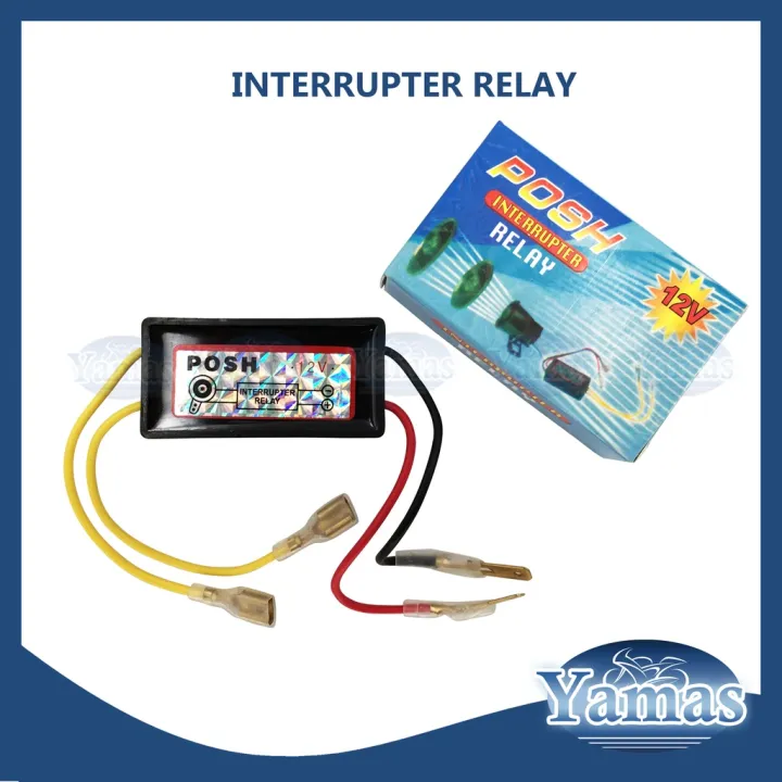 INTERUPTER RELAY FOR ANY UNIT OF MOTORCYCLE (HORN LED) | Lazada PH