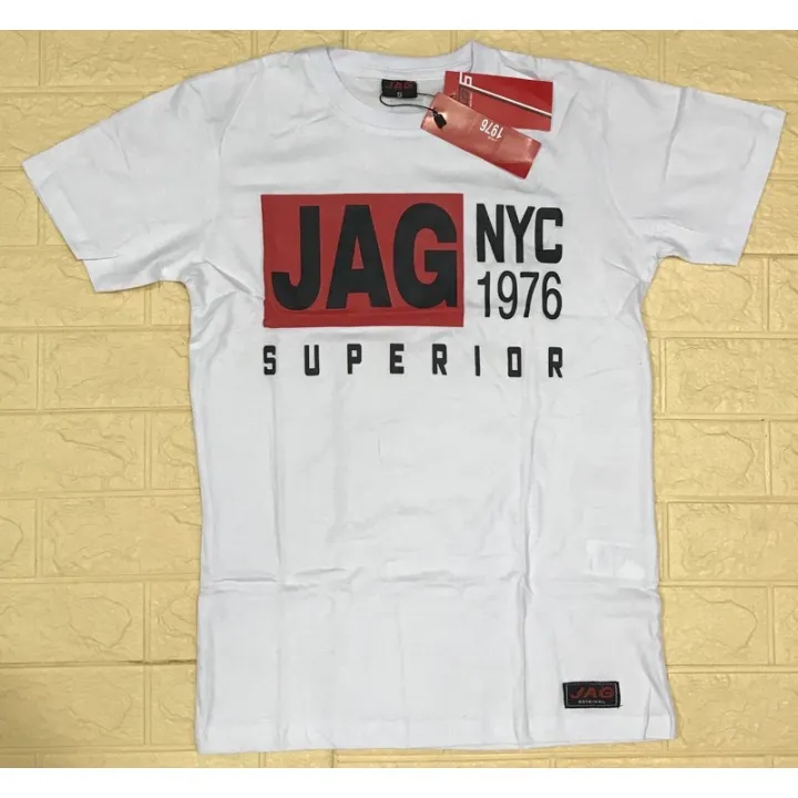 clothes JAG shirt for men (rubberized print) | Lazada PH