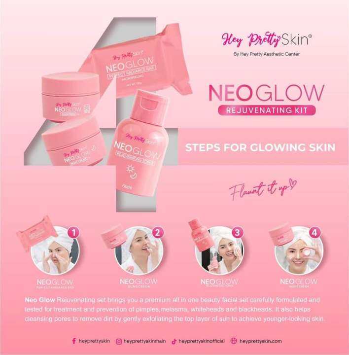 Hey Pretty Skin Neo Glow Set | Lazada PH