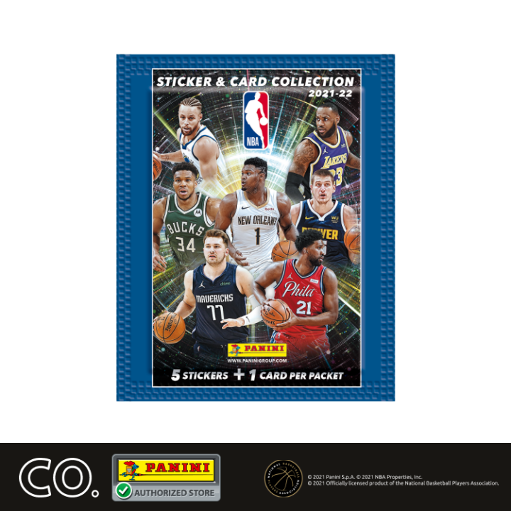 Panini 2021-2022 NBA Sticker & Card Collection Pack | Lazada PH