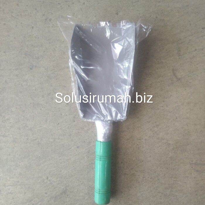 CETOK BATAKO 10CM SILVER TEBAL SEDANG BESAR BERGIGI BATA SEMEN TROWEL ...