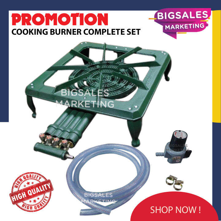 C-50 BIGSALES Cast Iron Bowl Burner 4 Fire Control High Pressure Gas ...