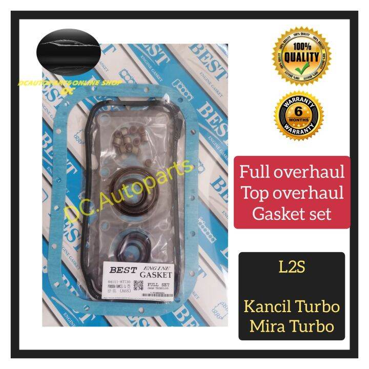 BEST GASKET PERODUA KANCIL MIRA L2S TURBO 12V ENGINE HEAD TOP OR FULL ...