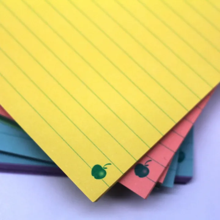 [LSC] Green Apple Colored Index Cards (100 sheets) | Lazada PH