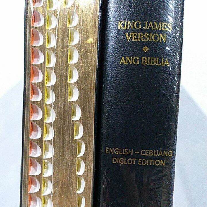 KJV Bible Diglot (English-Cebuano) | Lazada PH
