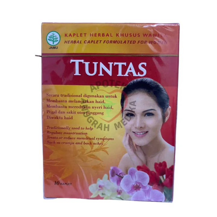 Pil Tuntas - Jamu Herbal Tuntas Melancarkan Haid/Mens | Lazada Indonesia